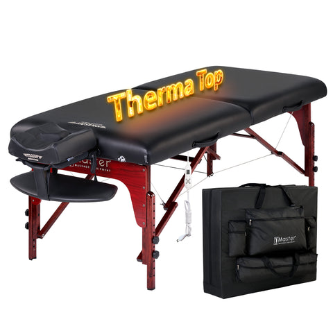 Buy Master Massage Table Patented Built-in Therma-Top Heating Table ...